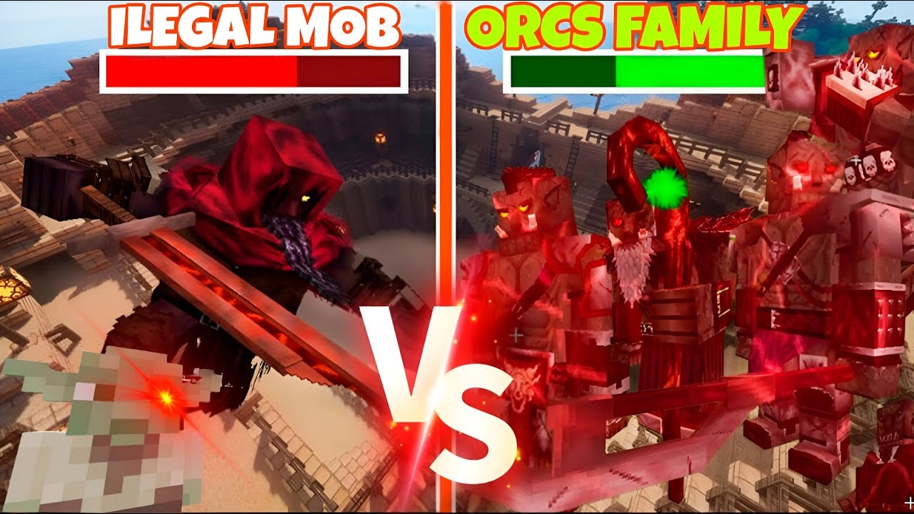 [SOULLESS KNIGHT VS ORCS] BATALLA EPICA MINECRAFT. - YouTube