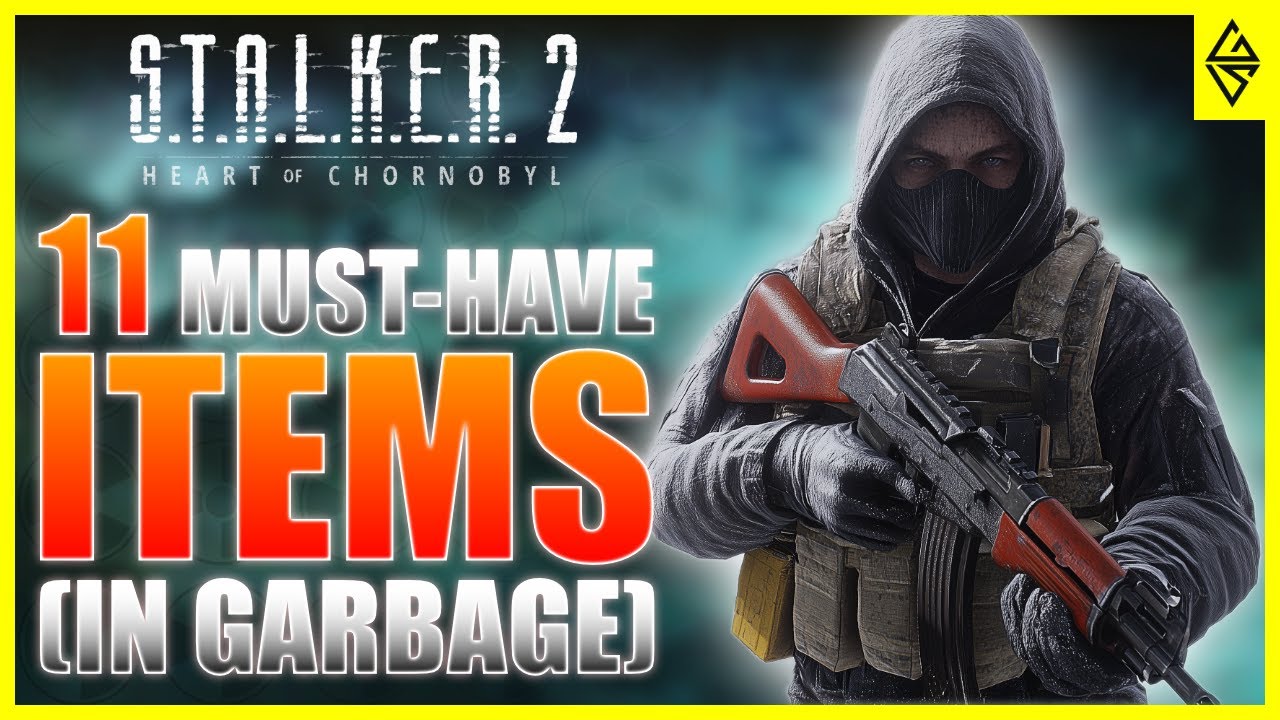 11 MUST HAVE ITEMS in Garbage | Stalker 2 Guide | Don't Miss These ...