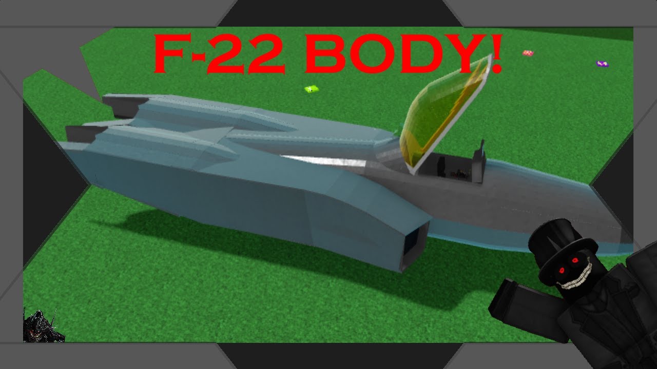 Building an F 22 in build a boat Part 4 - YouTube