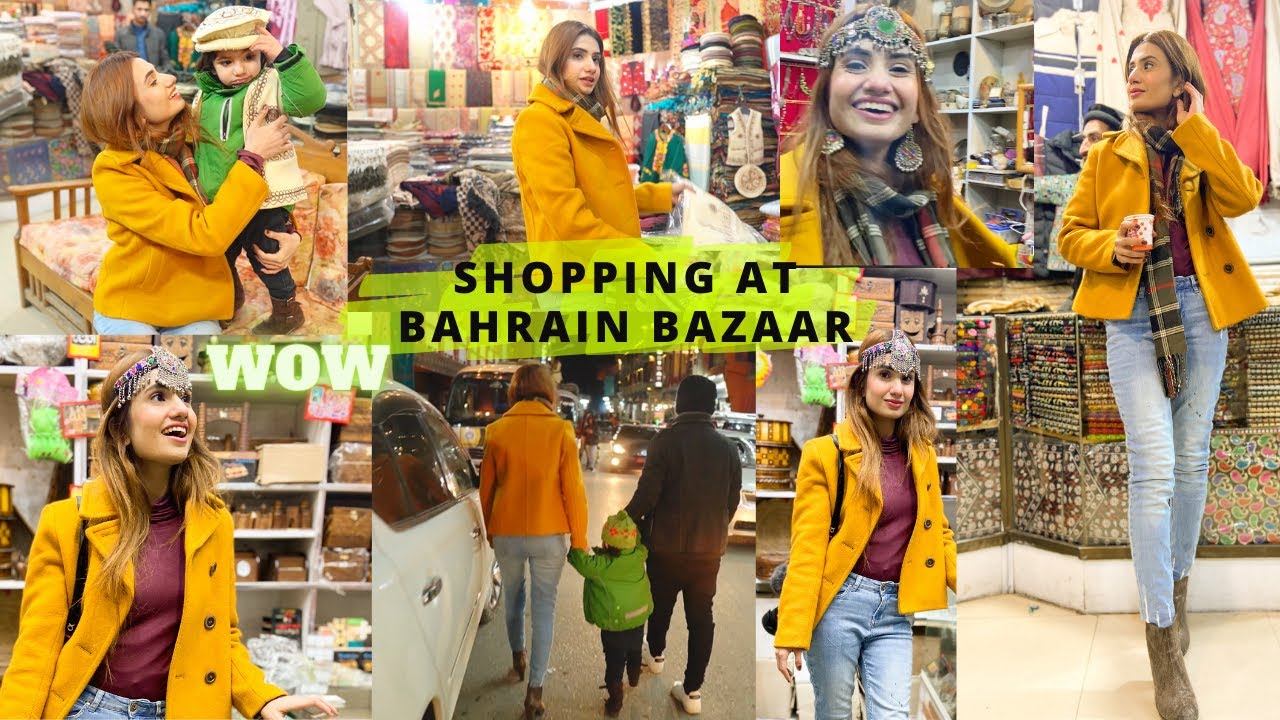 Shopping At BAHRAIN BAZAAR , Zabardast Jewellery , Shawls ,Traditional ...