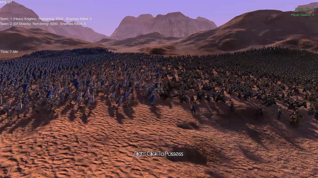 Heavy knights army vs Golden knights army battle - Battle 333 in ...