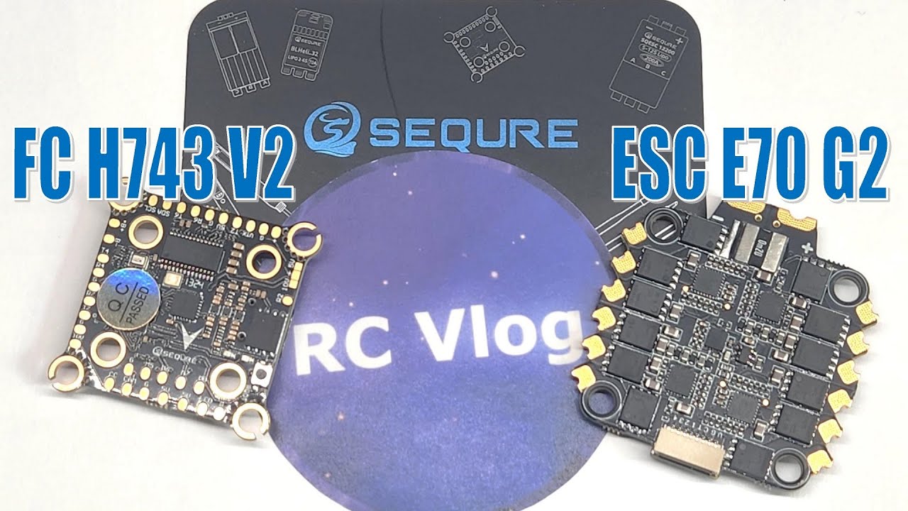 Стек для мега сборок. SEQURE H743 V2 & E70 G2 Stack - YouTube