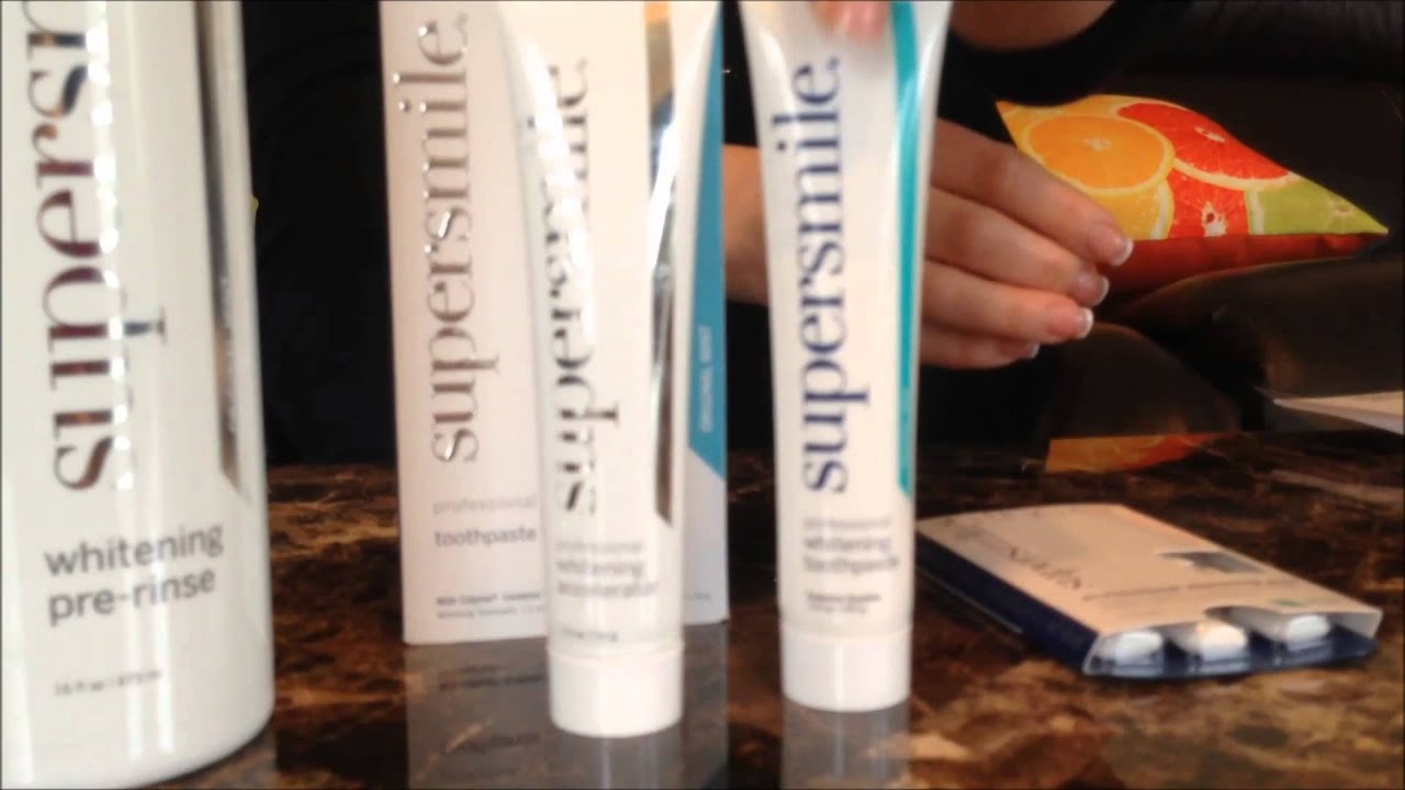 How To Whiten Those Teeth at Home with SuperSmile - YouTube