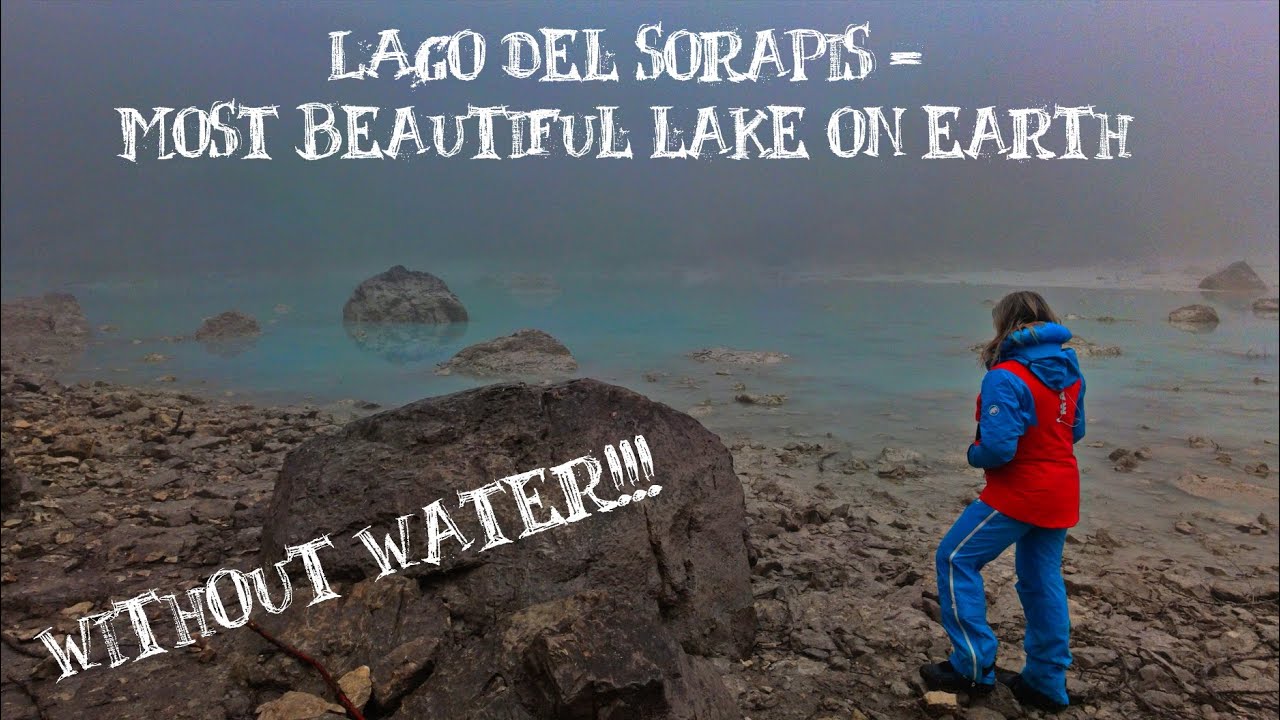 Lago del SOPAPIS - most beautiful lake on earth without water!!! - YouTube
