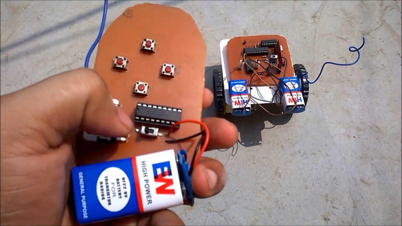 RC car using AVR | Part - 2 - YouTube