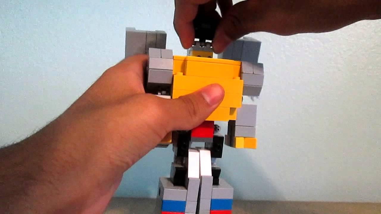 Lego Transformers G1 Dinobot Grimlock - By TheWolfpack - YouTube