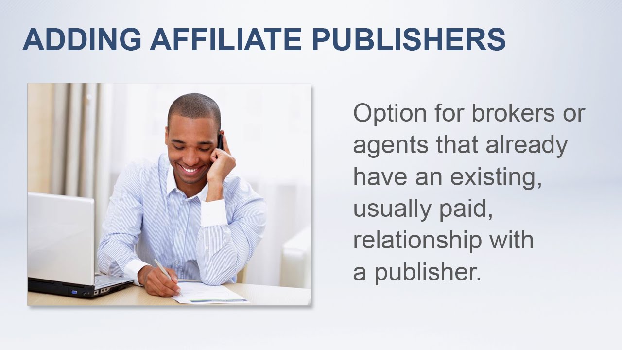 How to Select Affiliate Publishers - YouTube