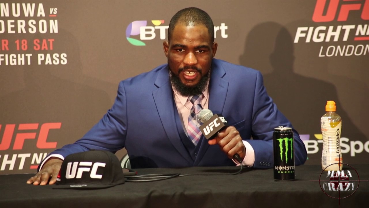 Corey Anderson UFC Fight Night London Post Fight Press Conference - YouTube