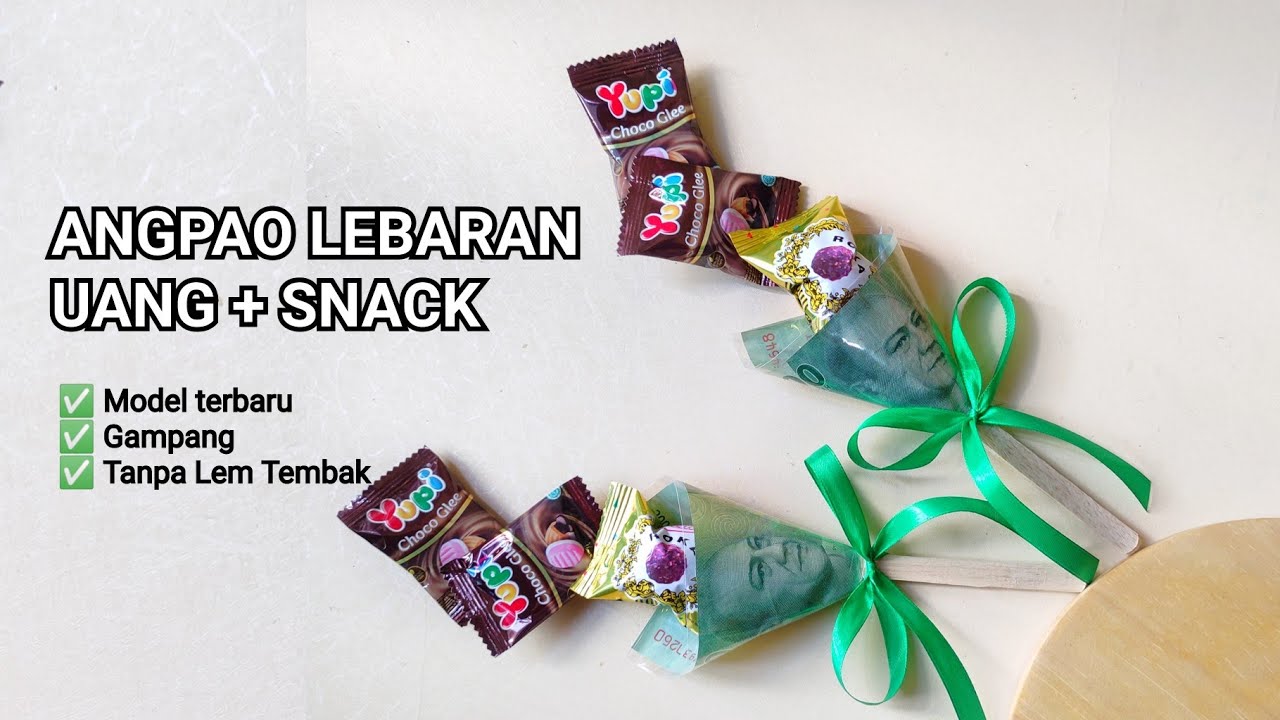 ANGPAO LEBARAN SNACK UNIK DAN GAMPANG MODEL TERBARU 2022 - YouTube