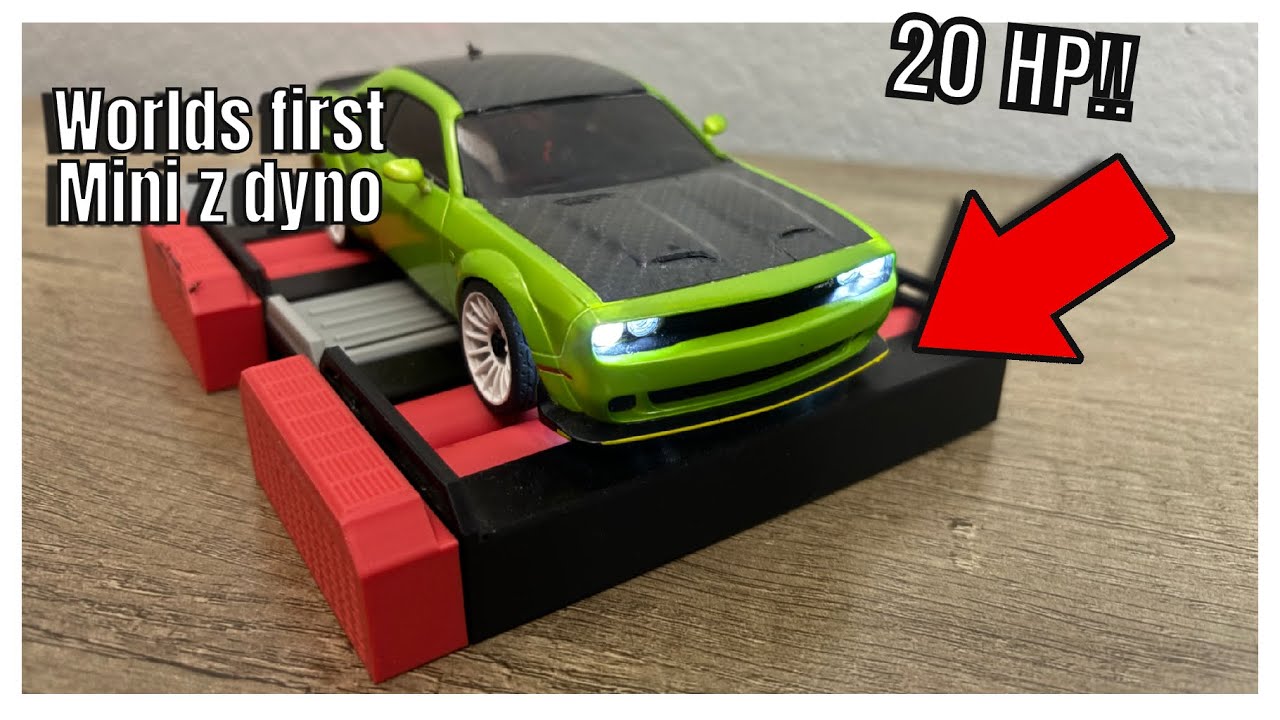 The Worlds First Kysho Mini Z Dyno!! - YouTube