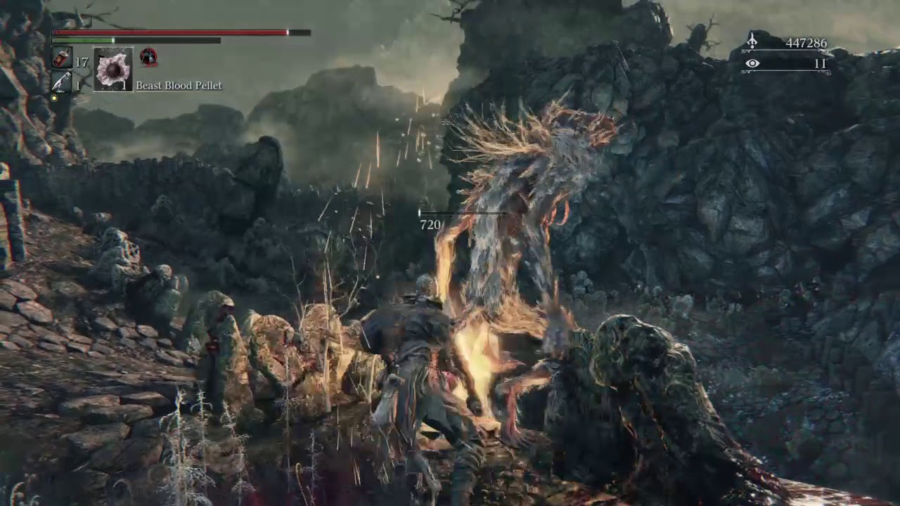 Bloodborne PvP holy moonlight blade - YouTube