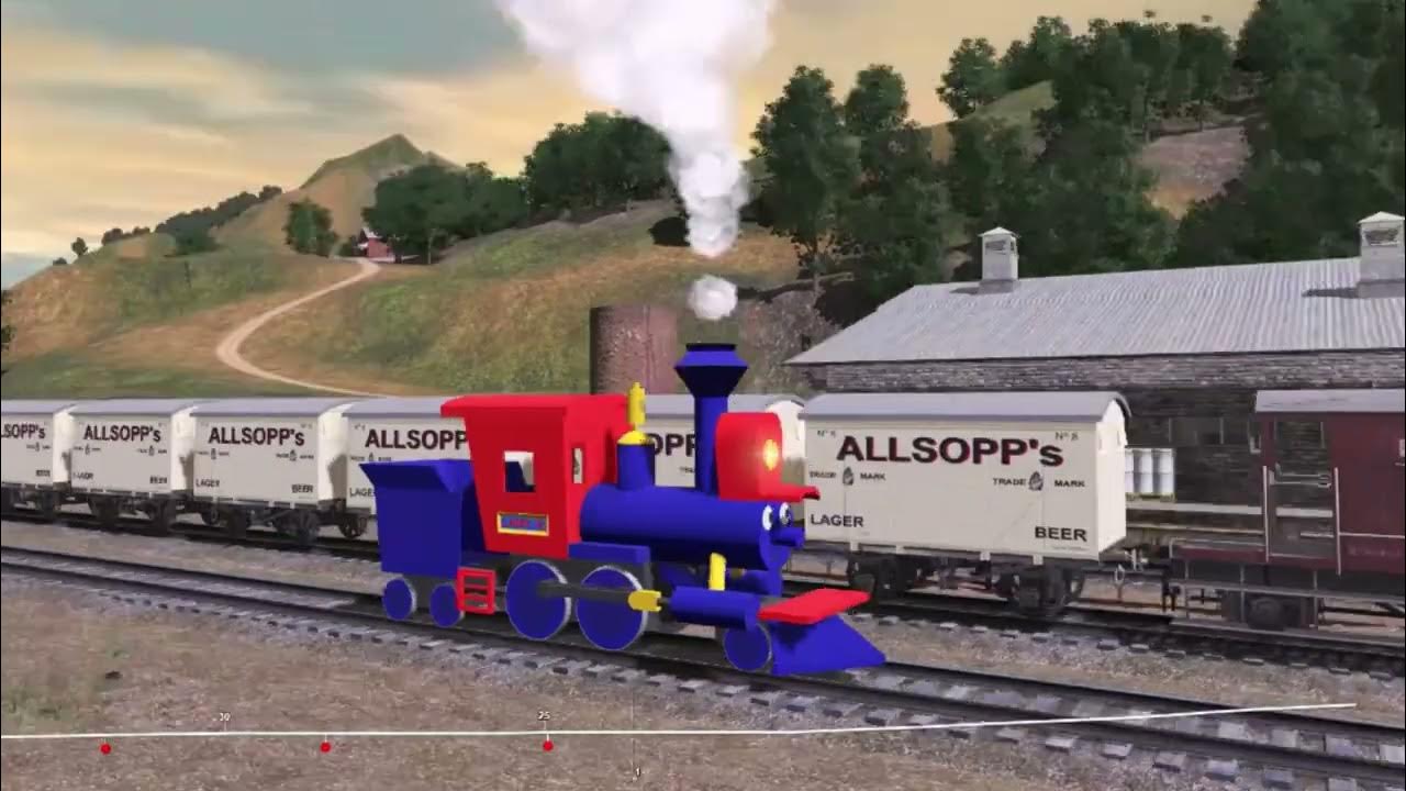 CASEY JR AND FLYING BLACK TRAINZ - MIDDLE OF NOWHERE! - TRAINZ RAILROAD SIMULATOR - YouTube