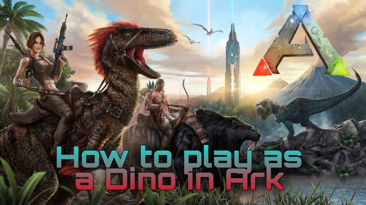 Como jogar de Dino no Ark Survival Evolved? Tutorial | DEDSGAMER - YouTube