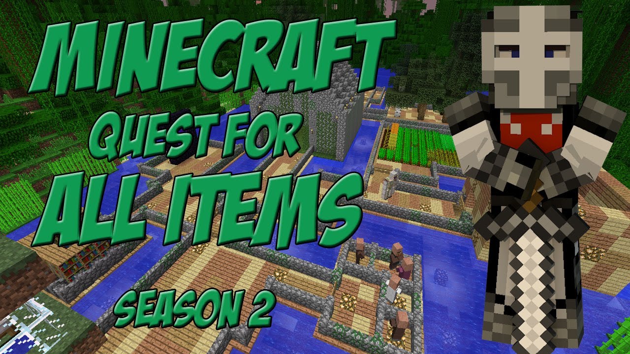 Minecraft Quest For All Items - S2E5 - Record Hunting - YouTube