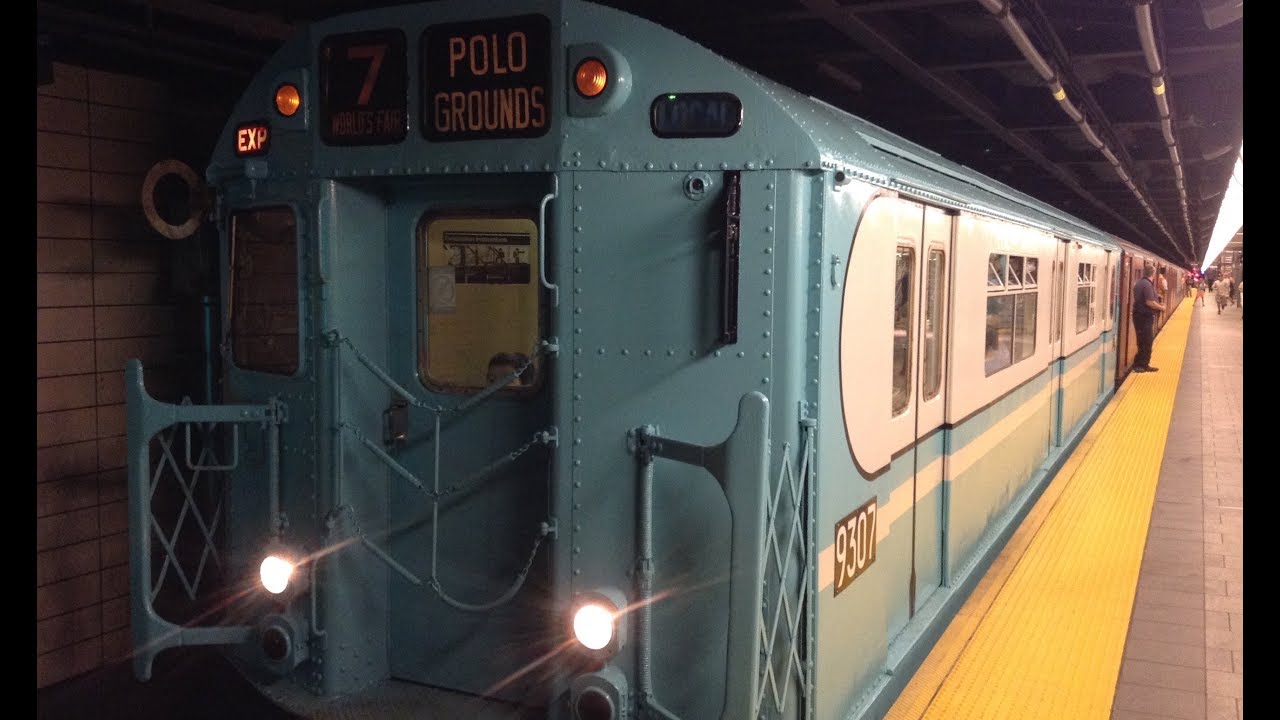 MTA NYC Subway: Train Of Many Colors (7) Train @ 34th Street-Hudson ...