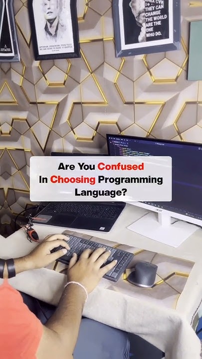 Are you confused about choosing programming language #study #coding #motivational #studywithme ...