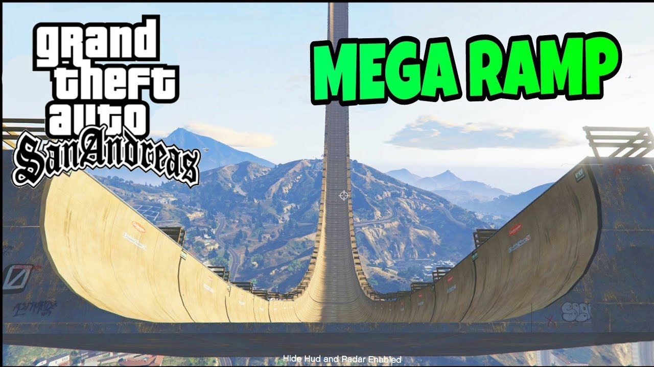 HOW TO INSTALL MEGA RAMP MOD IN GTA SAN - YouTube