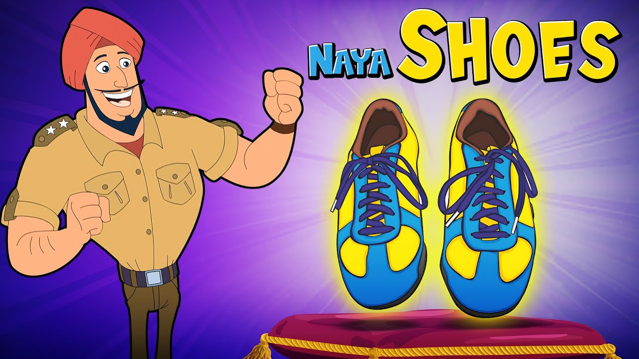 Chorr Police - Naya Shoes | Cartoon Animation for Children | Fun videos ...