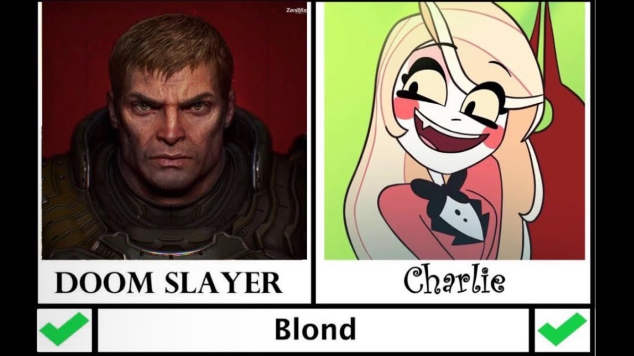 The similarities between Charlie MorningStar and the DoomSlayer - YouTube