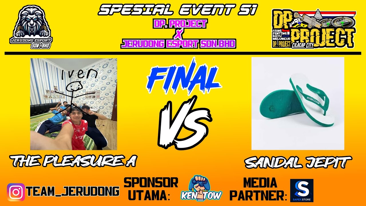 GRAND FINAL TOURNAMENT MLBB DP PROJECT X JERUDONG ESPORT SEASON 1 - YouTube