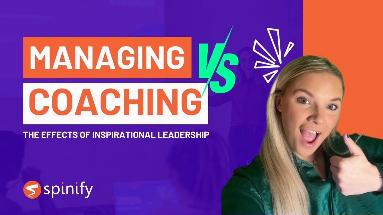 Managing Vs Coaching - The effects of inspirational leadership - YouTube