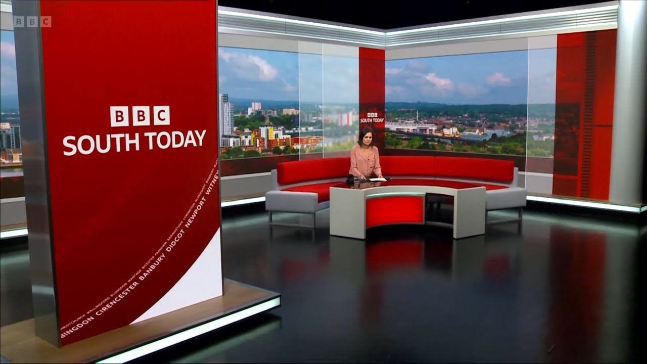 BBC South Today Blooper: Late opt, News Channel shown for a few secs ...