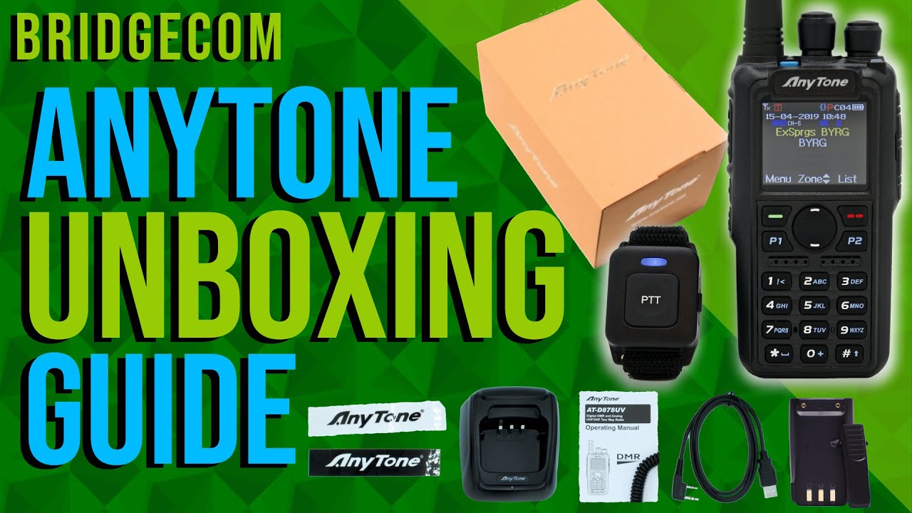 AnyTone Unboxing Guide - YouTube
