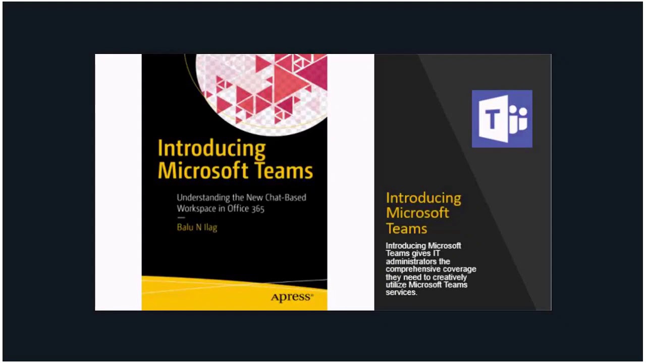 Book: Introducing Microsoft Teams - YouTube
