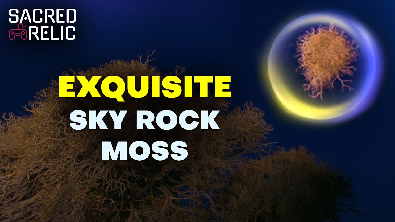 EXQUISITE SKY ROCK MOSS - AVATAR: Frontiers Of Pandora #gaming - YouTube