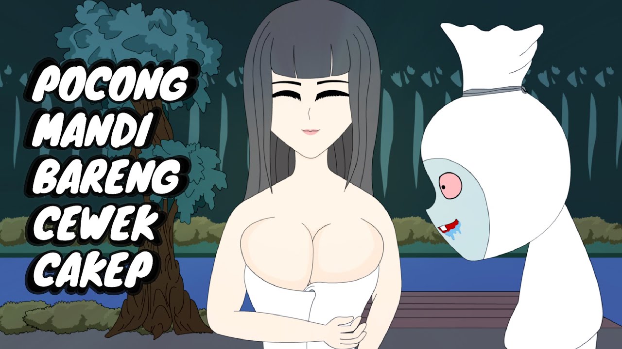 Hantu Pocong Mandi Bareng Cewek Cantik Hantu Lucu Pocong Lucu