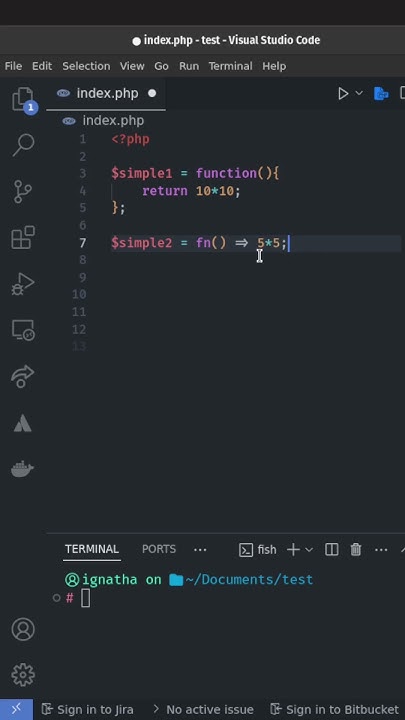 Arrow Functions Pada Php Website Coding Phpdasar Youtube