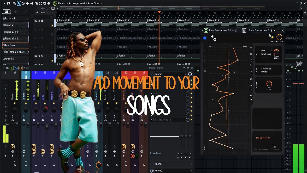 "Pancake 2" How I add movement to my tracks quick and easy 2023 - YouTube
