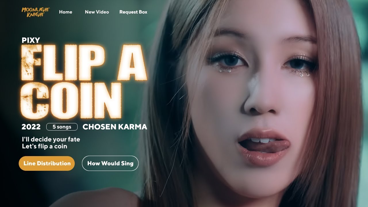 PIXY - Flip a Coin 🌙 Line Distribution - YouTube