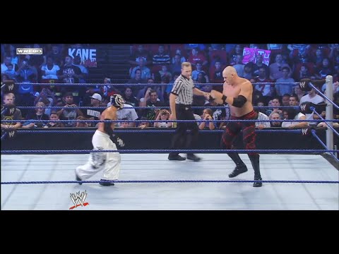 Kane vs Rey Mysterio (IC Champion) - Part 1 (HD)