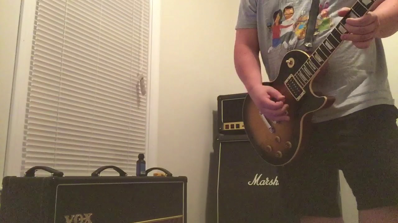 Vox AC30 clean jam - YouTube