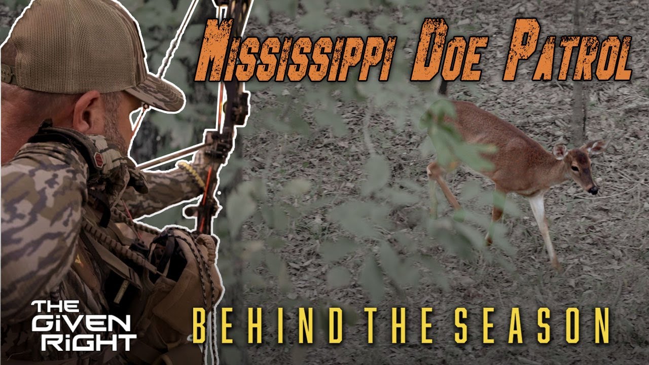 Mississippi Doe Hunting With Kenneth! | Freezer = Filled - YouTube