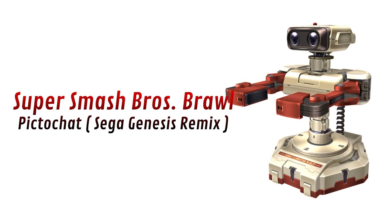 Super Smash Bros.Brawl - Pictochat ( Sega Genesis Remix ) - YouTube