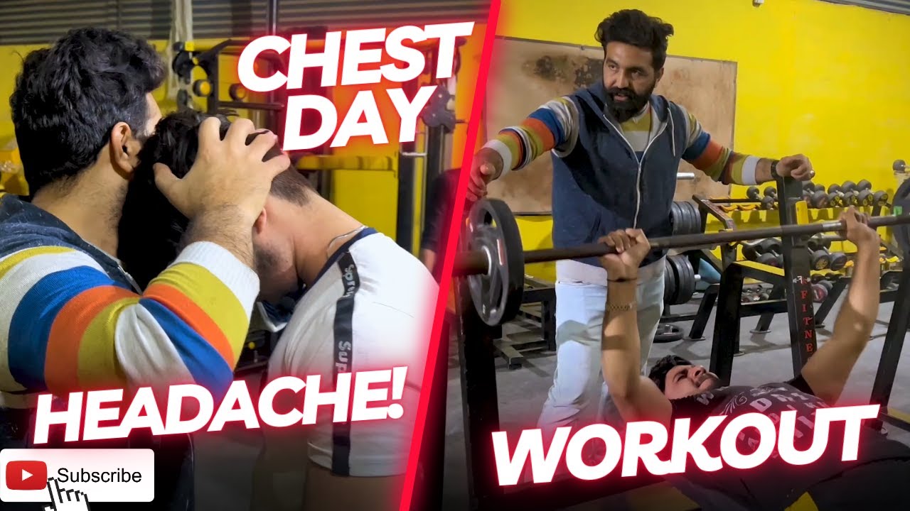 NEW VLOG | CHEST DAY | CHEST WORKOUT | CHEST EXERCISE | INTENSE CHEST ...