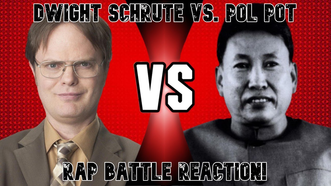 All this from one comment? Dwight Schrute Vs. Pol Pot Rap Battle ...