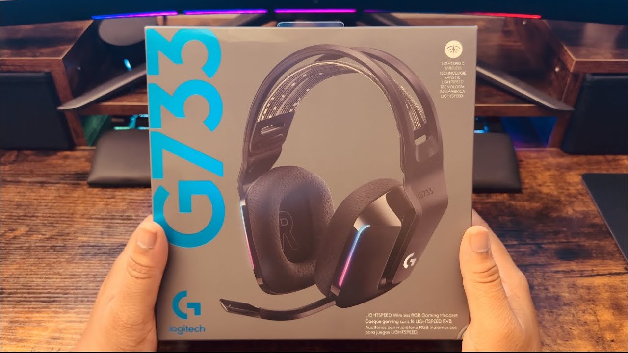 Unboxing Logitech G733 Bluetooth RGB Gaming Headphones - YouTube