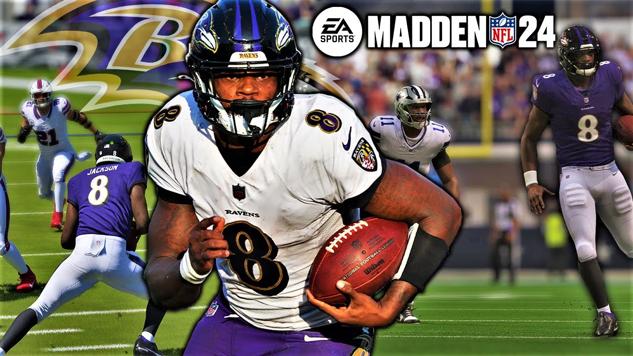 Lamar Jacksons Speed is Ridiculous! | Madden 24 Ravens Online - YouTube