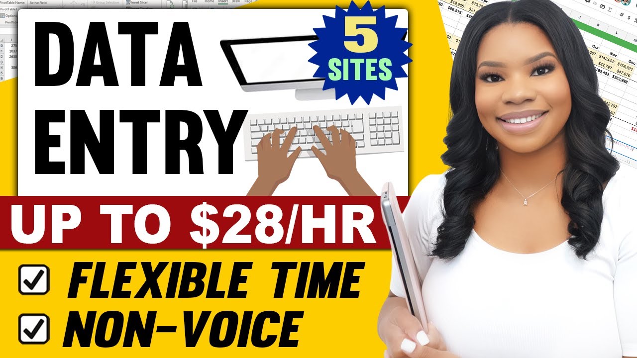 Data Entry Jobs From Home: Up to $28/hr | No Experience Required ...