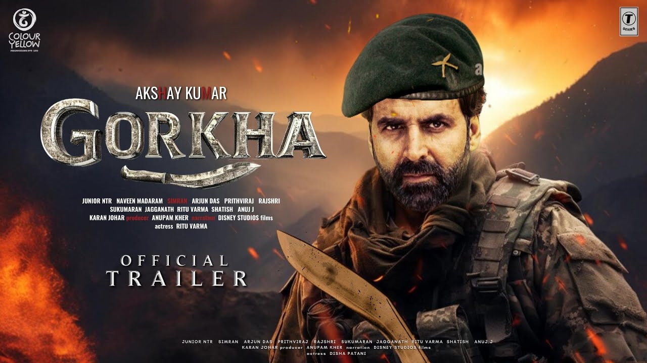 Gorkha - Official Trailer | Akshay Kumar | Sanjay Dutt, Kiara Advani ...