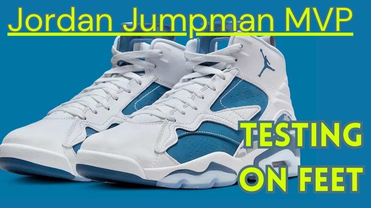 Jordan Jumpman MVP (White/Neutral Grey/Industrial Blue) - Testing on ...