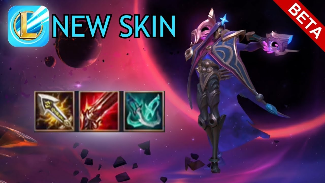 Dark Cosmic Jhin (NEW SKIN) Gameplay | League of Legends Wild Rift ...