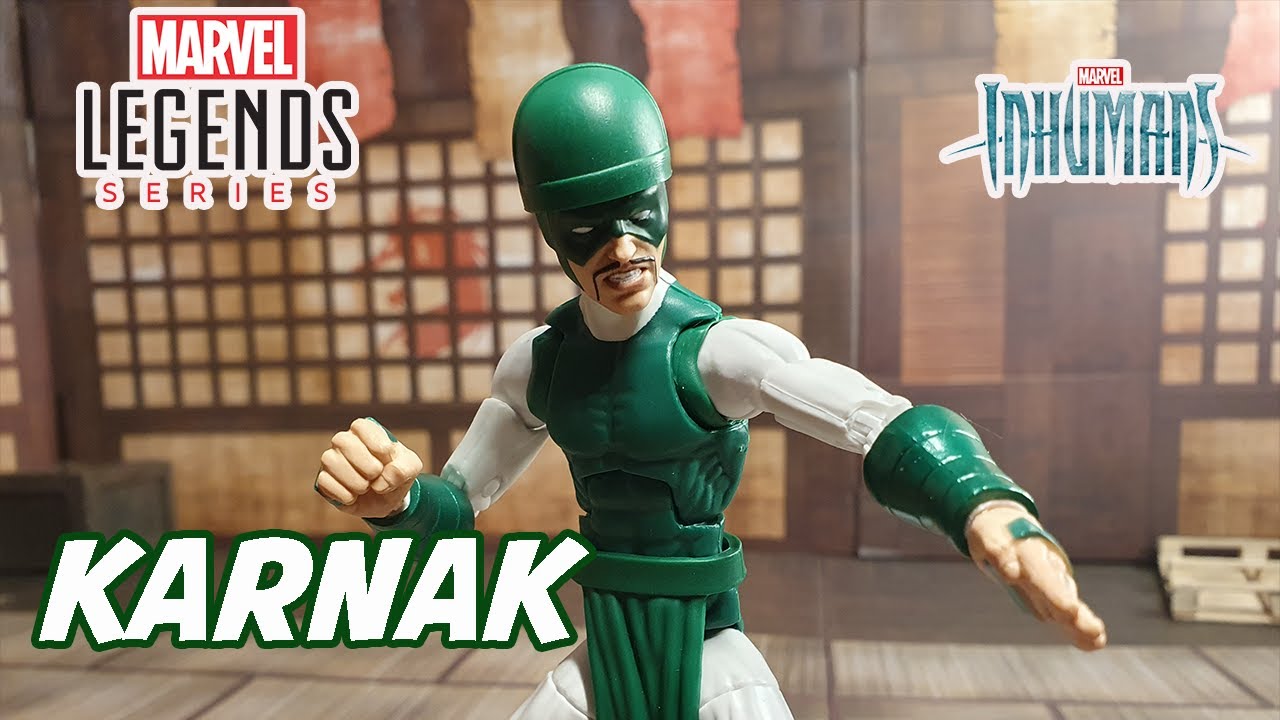 Marvel Legends KARNAK action figure review Totally Awesome Hulk Wave ...