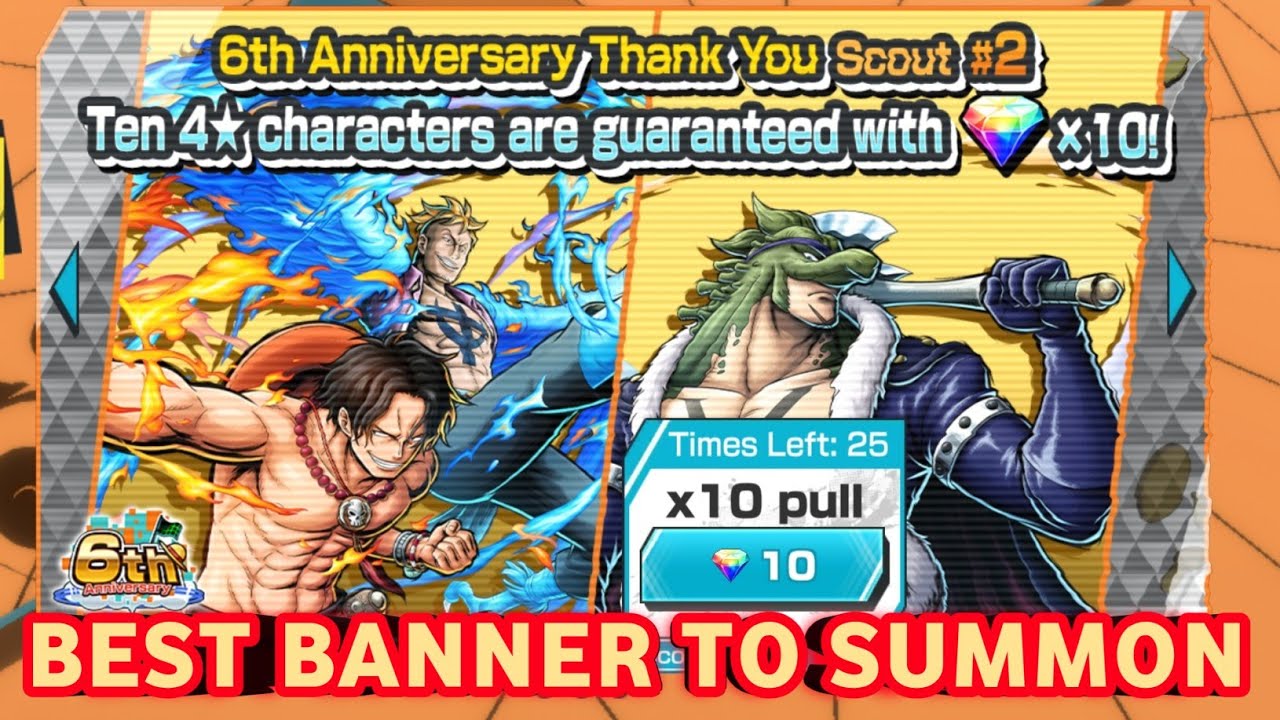 BEST BANNER TO SUMMON PART 2 | ONE PIECE BOUNTY RUSH - YouTube