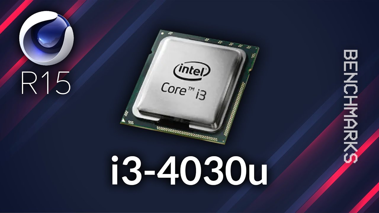 Cinebench R15 Intel Core i3-4030u 1.90 GHz - YouTube