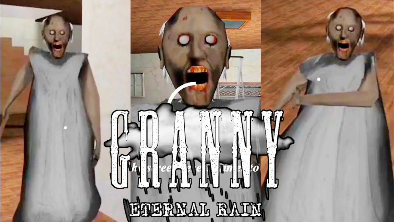 New Granny Run Movement + New Chase Music + New Granny Jumpscare In ...