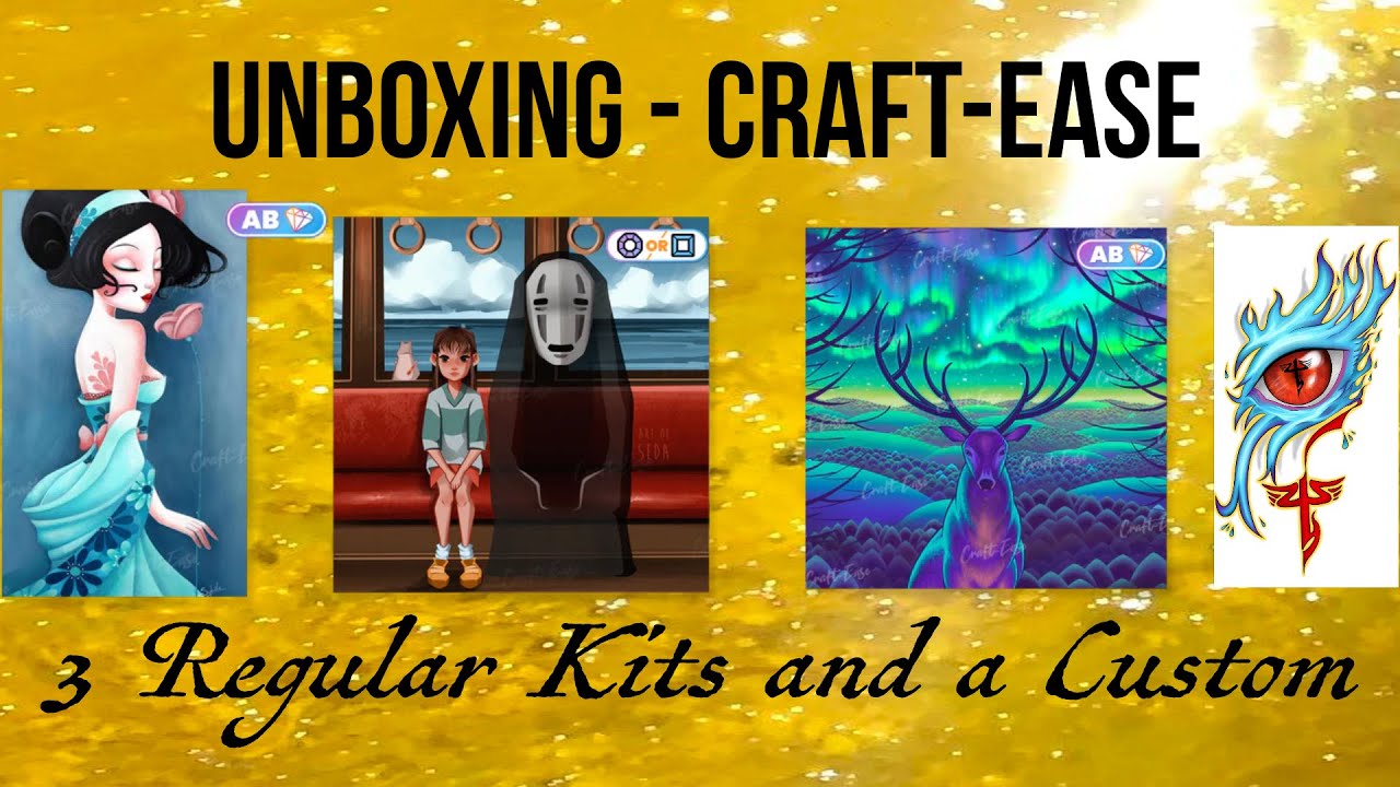 First time order from Craft-Ease Unboxing | My first impressions - YouTube